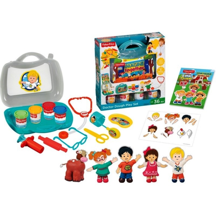 Докторско куфарче с пластелин и аксесоари Fisher Price Dede | Iguana.bg